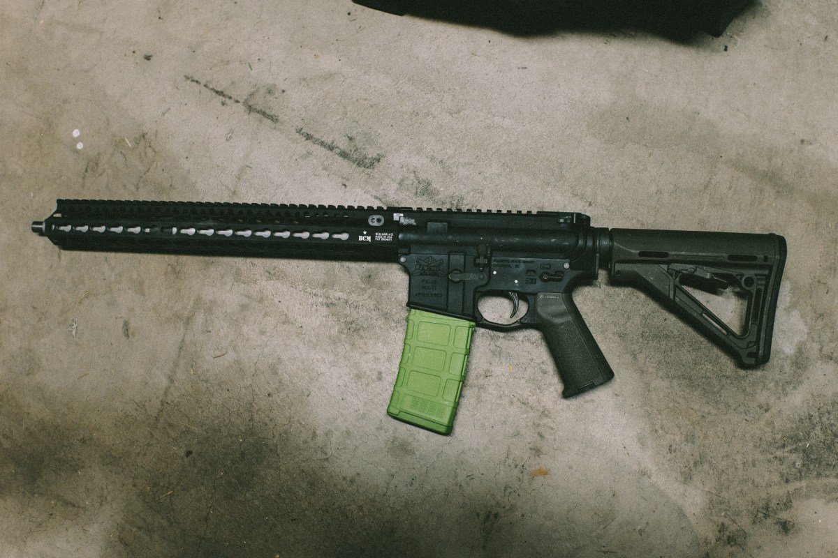 The PSA sticker gun – first shots!