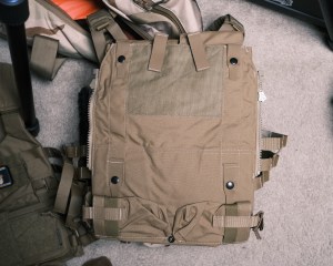 Crye Zip on back panel 2.0